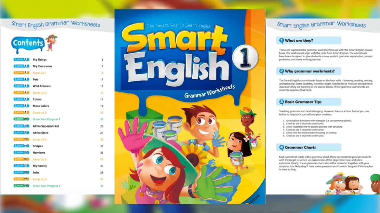 New Smart English Grammar Worksheet 1 - Teacher Tayo