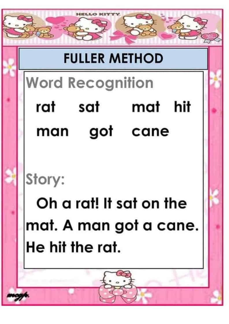 Phonic Poems Fuller Method
