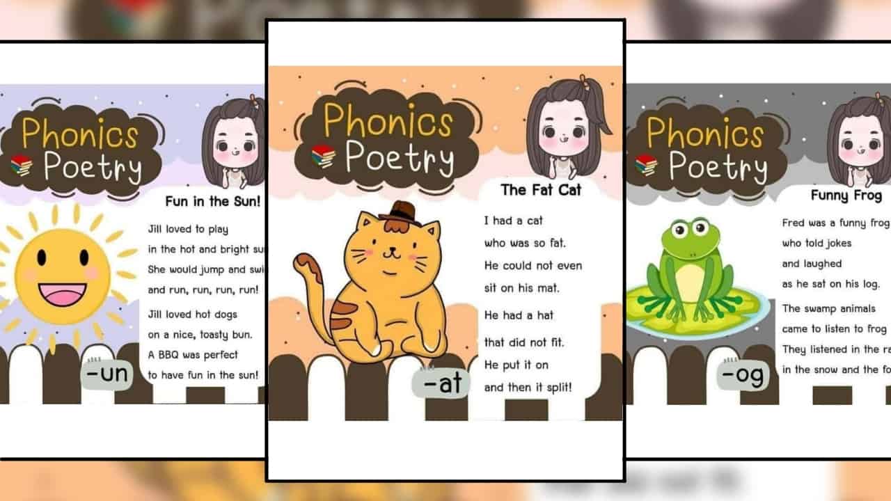 Phonics Poetry - Teacher Tayo