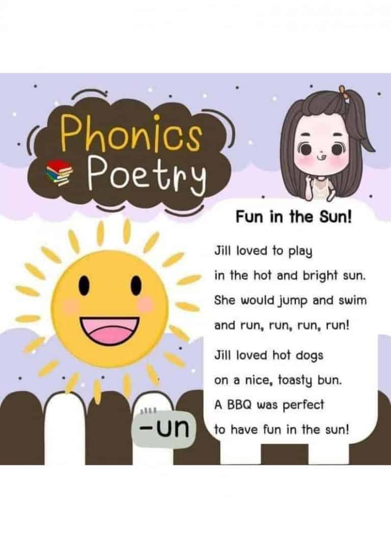 Phonics Poetry - Teacher Tayo