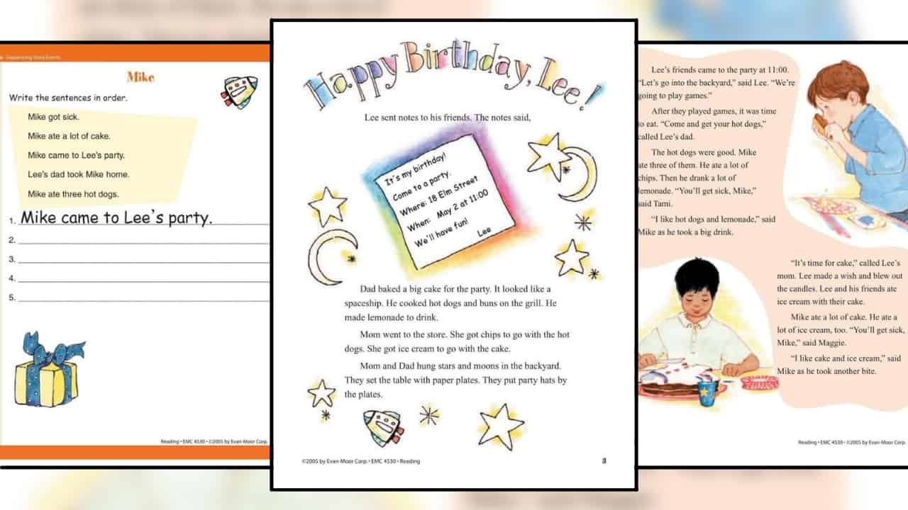 Reading Comprehension - Happy Birthday, Lee! - Teacher Tayo