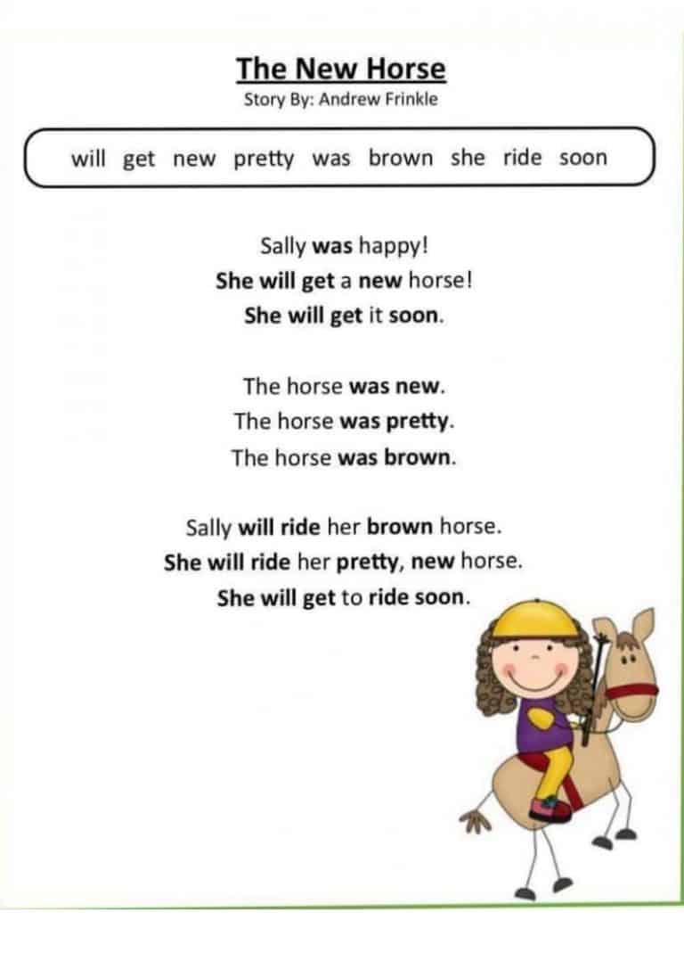 Sight Words Reading Comprehension Stories - Teacher Tayo