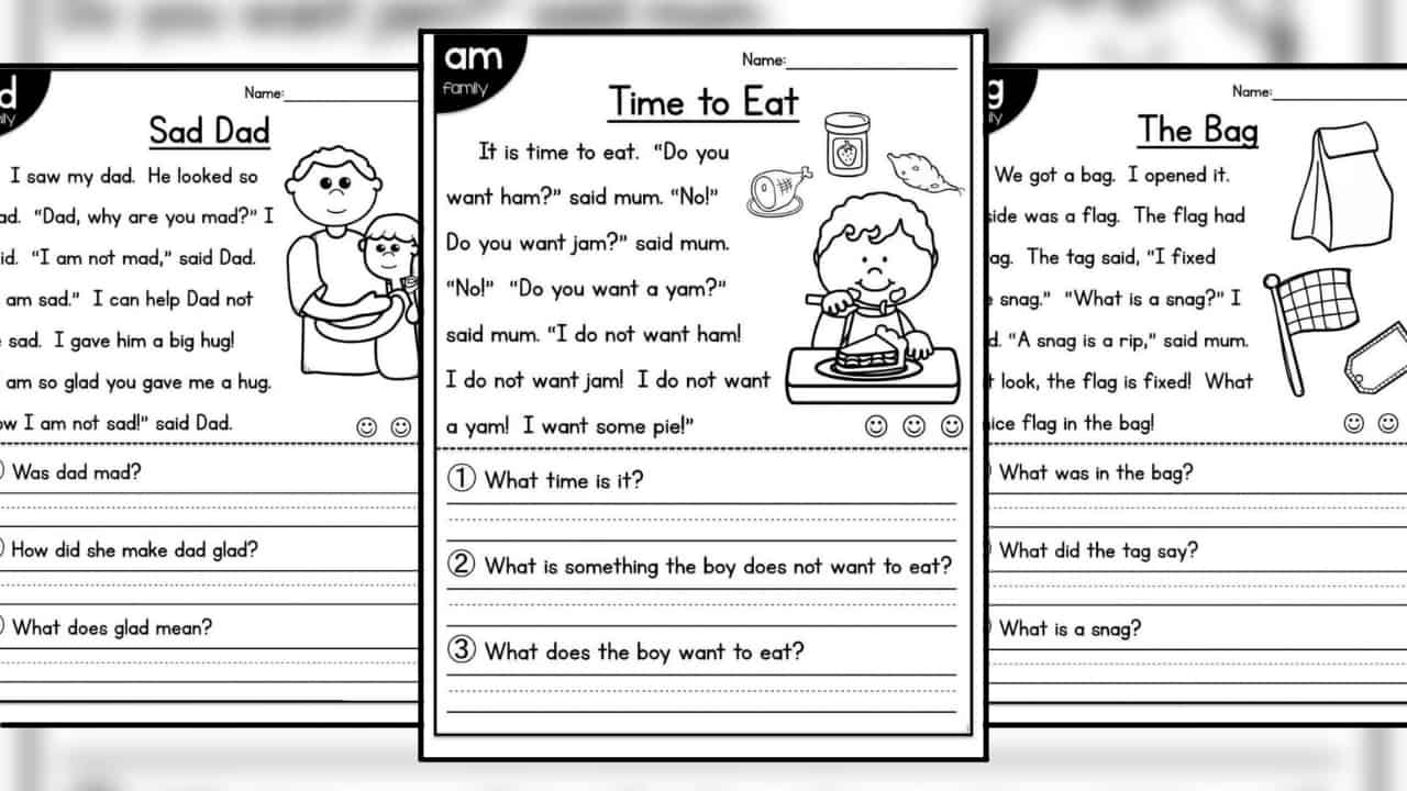 Reading Comprehension Worksheet Teacher Tayo